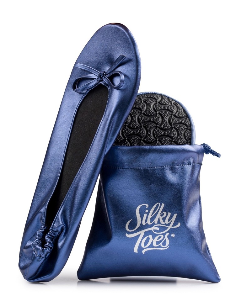 Women's Foldable Portable Travel Ballet Flat Roll up Slipper Shoes | eBay