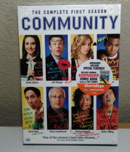 The Community: The Complete First Season (DVD, 2010, 3-Disc Set) NEW ...