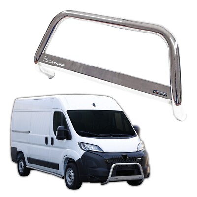 Bull Bar Nudge Bar For Citroen Relay 2024-Up Ø 63mm A-Bar EC Approved ...