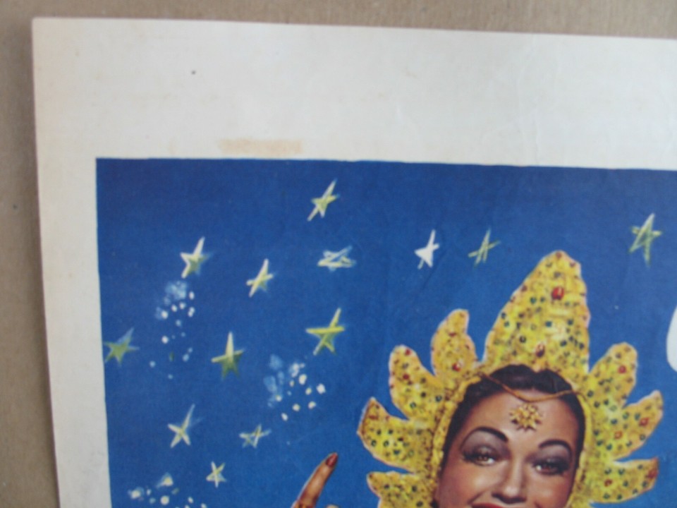 ROAD TO BALI (1952) Original Belgian Poster, Bob Hope, Bing Crosby ...