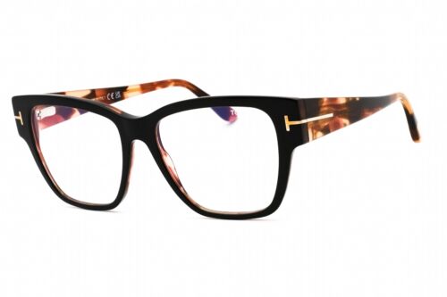 TOM FORD FT5745-B 005 Eyeglasses Black Havana Frame 54mm | eBay