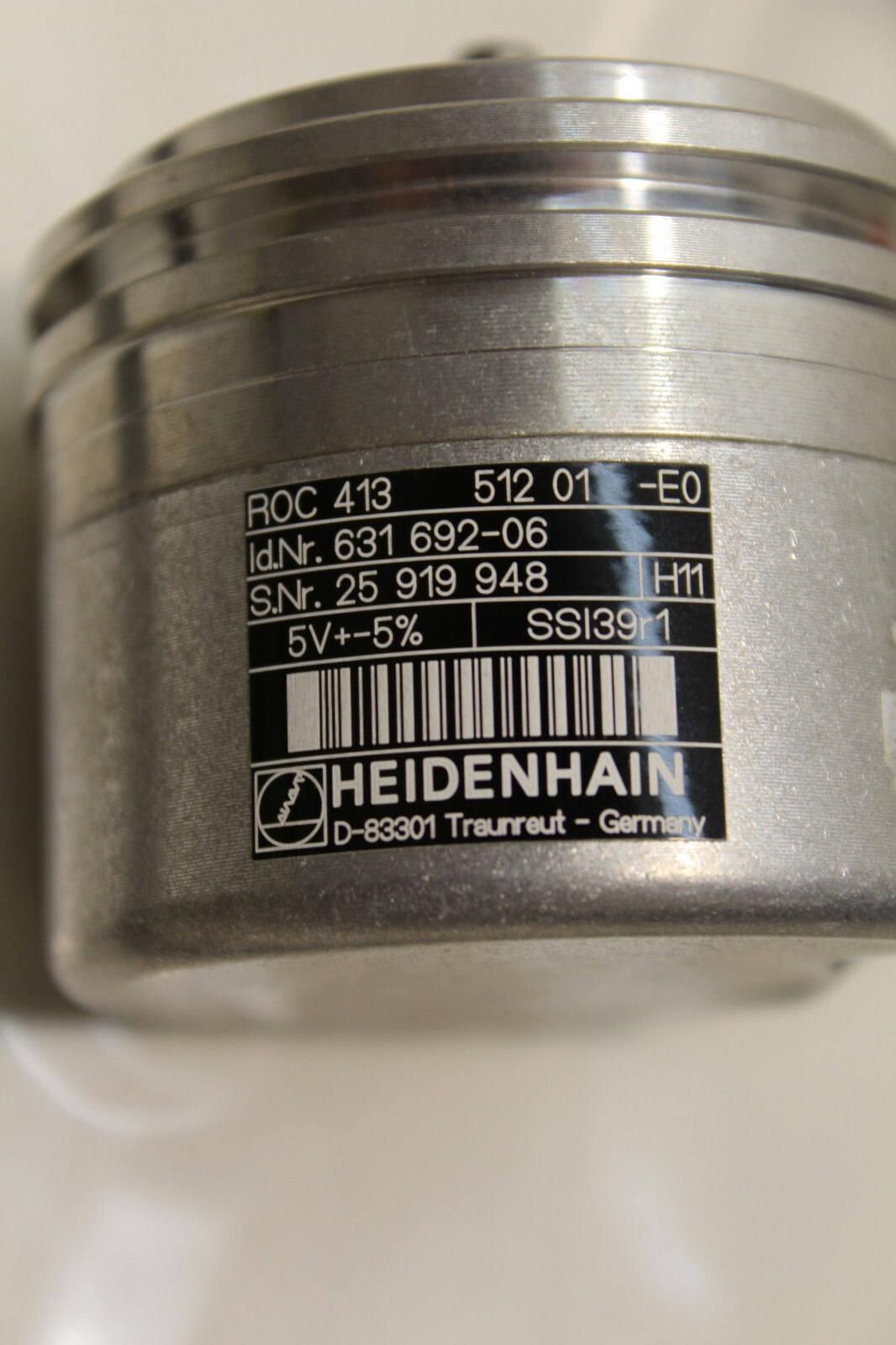 Heidenhain ROC 413 512 01 Id.Nr. 631692-06 encoder | eBay
