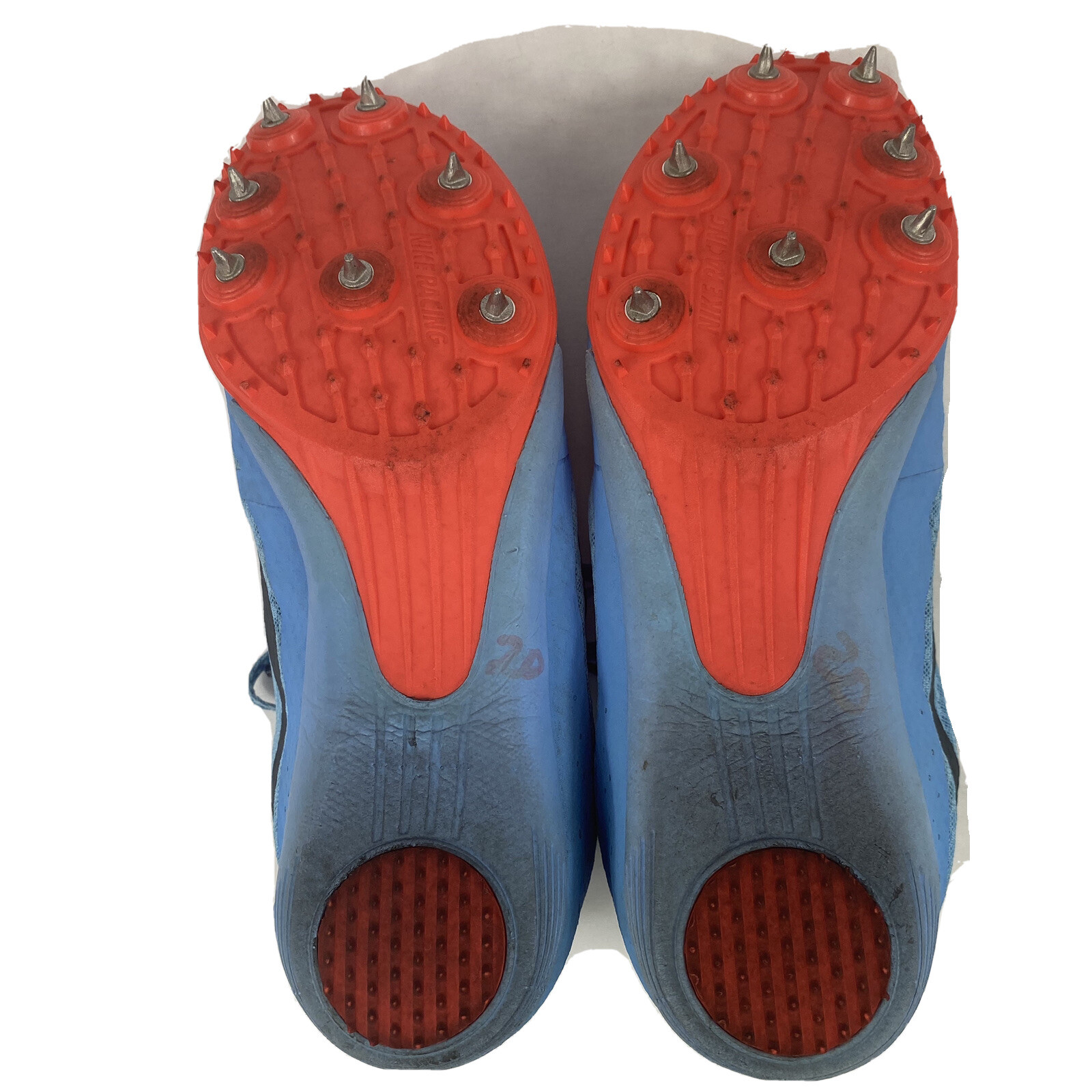 Nike Ladys Size 8 US Rival M8 Multi-use Track Racing Spikes Sky Blue ...