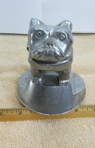 Vintage Mack Bulldog Truck Hood Ornament w/ Base Chrome Rat Rod Semi ...