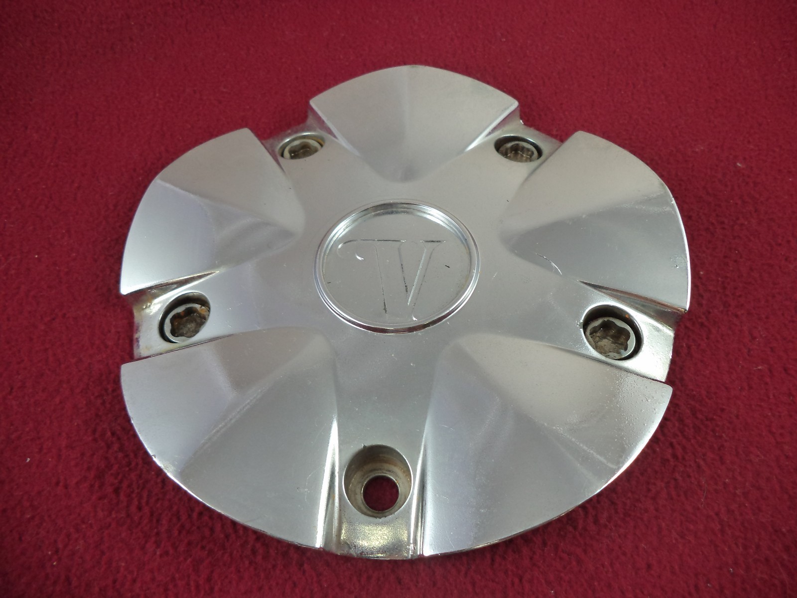 Velocity V Wheels Chrome Custom Wheel Center Caps #MCD0627YA01 (1 CAP ...