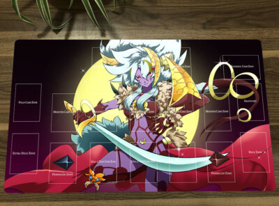YGO Lunalight Leo Dancer Duel Playmat CCG TCG Mat Trading Card Game Mat ...