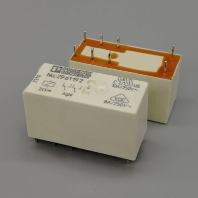 5Pcs Phoenix Contact No.2961192 Power Relay 8-Pins 8A 24VDC | eBay
