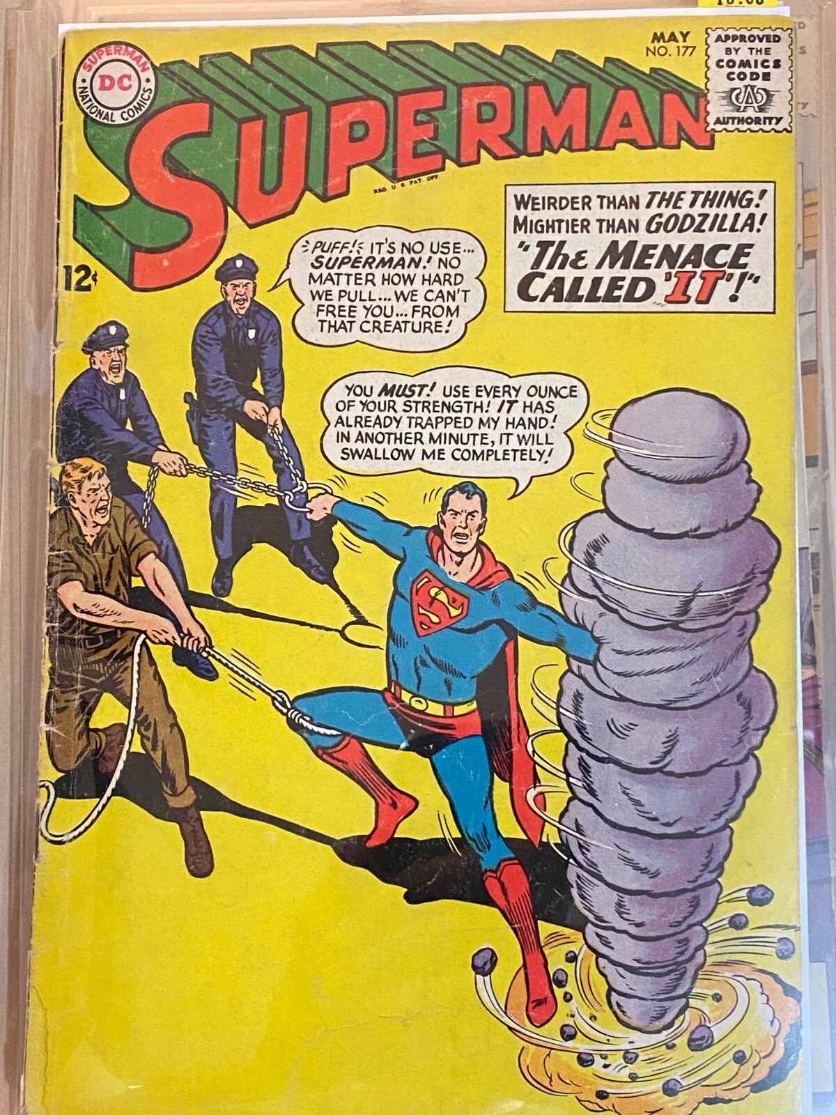 (RARE) Original DC Superman Comic Book May No. 177 $0.12 Cents Print ...