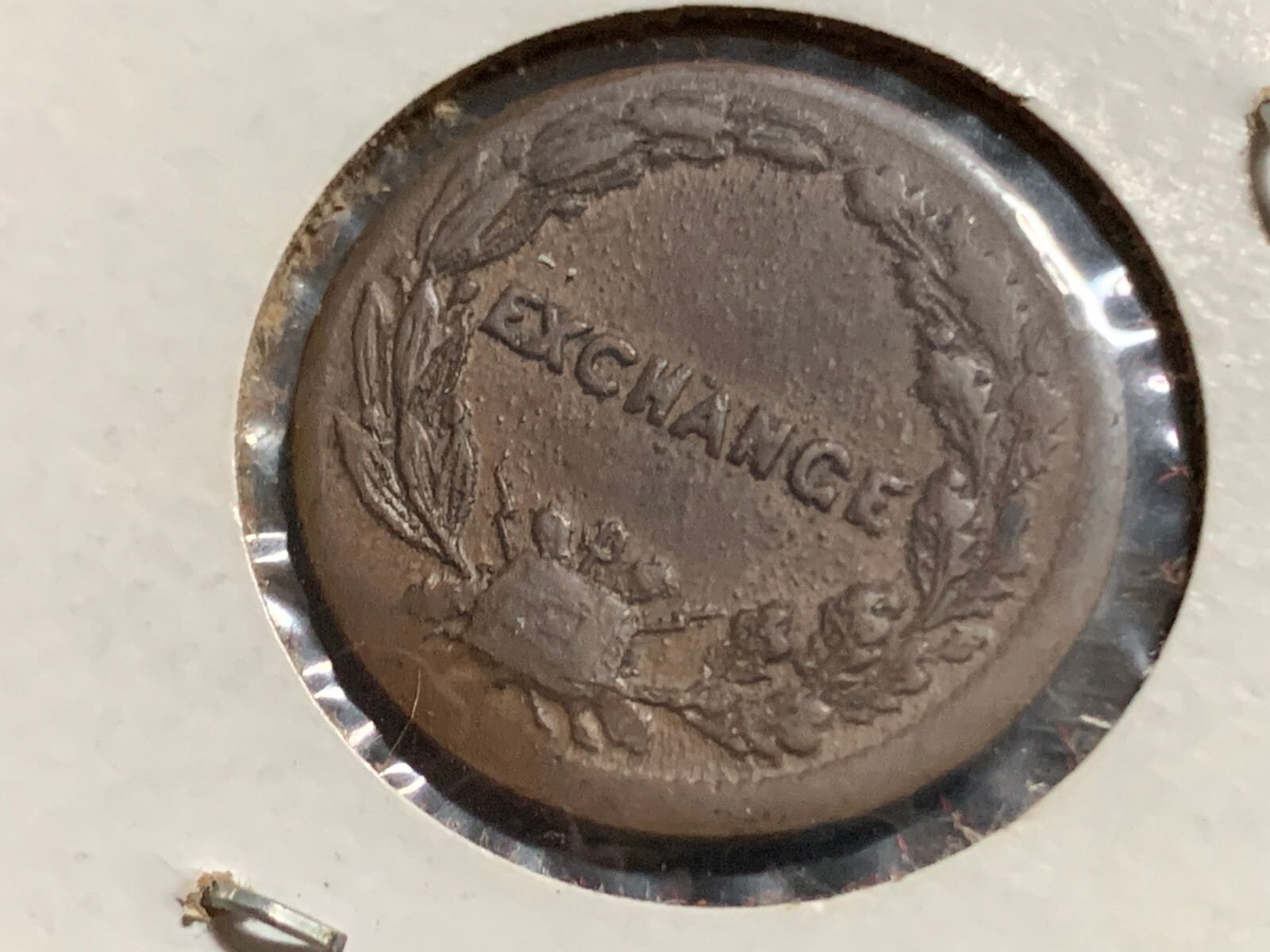 1863 Civil War Token George Washington Exchange token CWT Patriotic ...