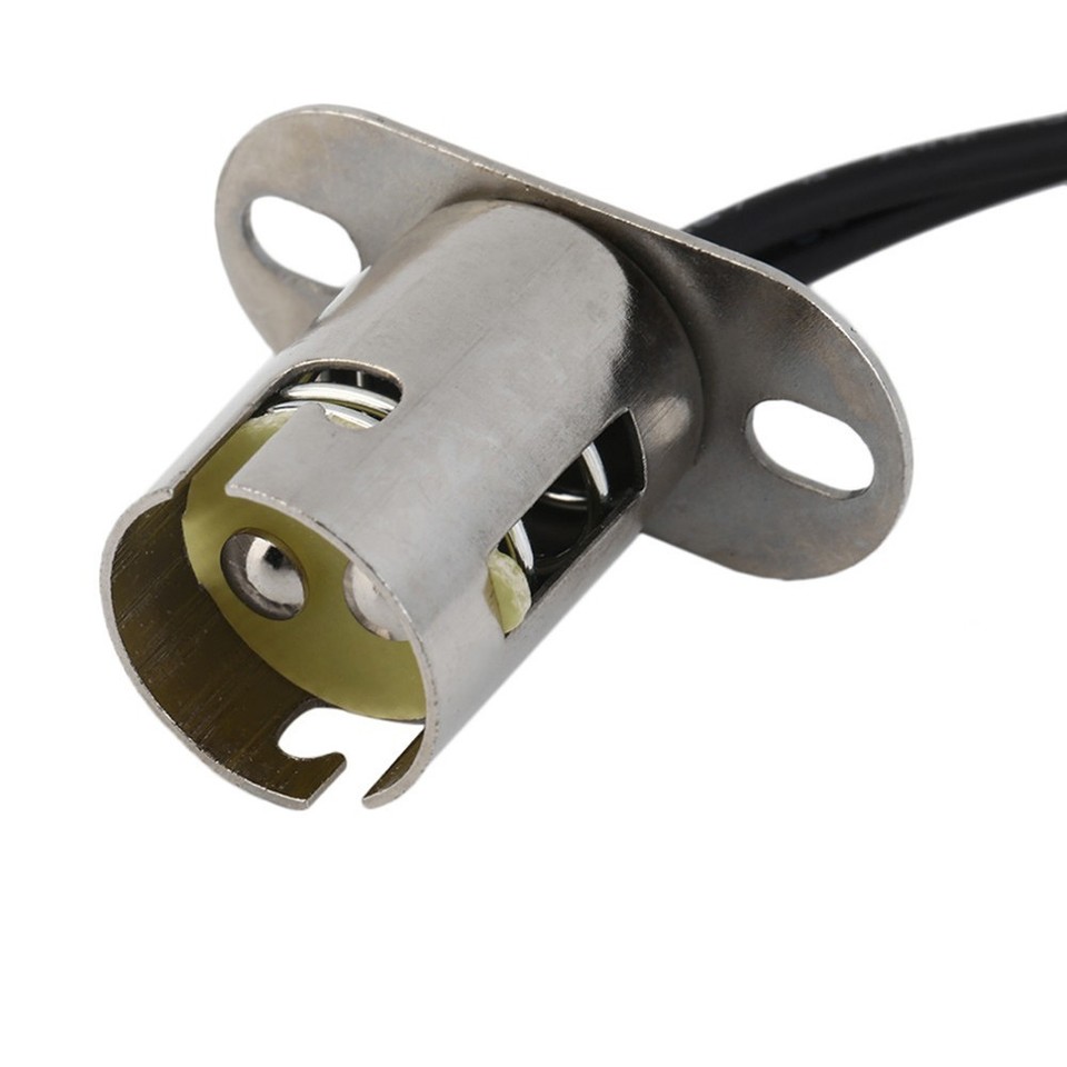 Easy to Use Car Brake Signal LED Light Wire Adapter Holder 1157 BAY15D ...