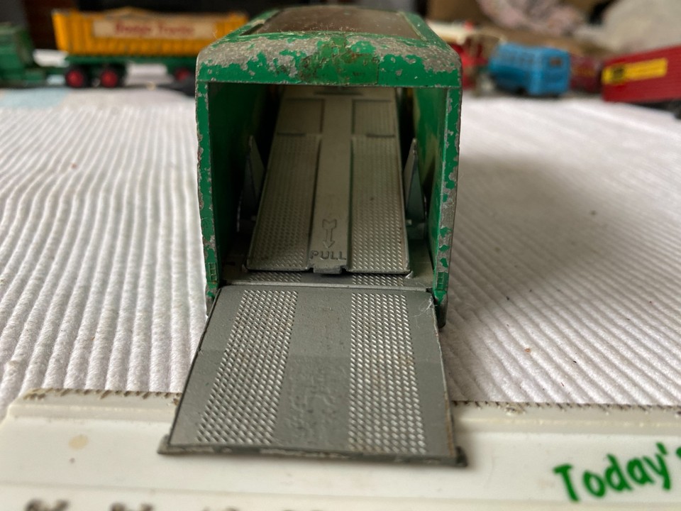 Vintage Matchbox Lesney Major Pack N9 M-6 "RACING CAR TRANSPORTER ...