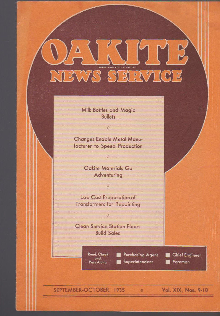 Oakite News Service September 1935 Cleaning | eBay