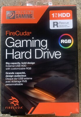 Seagate FireCuda 1TB,5400 RPM, 3.5 inch Desktop External HDD ...