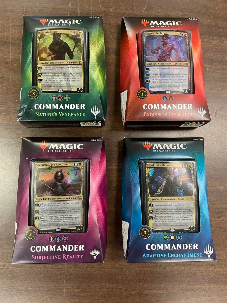 New Commander Decks Mtg