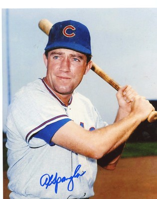 AL SPANGLER CHICAGO CUBS SIGNED AUTOGRAPHED 8X10 PHOTO W/ COA | eBay