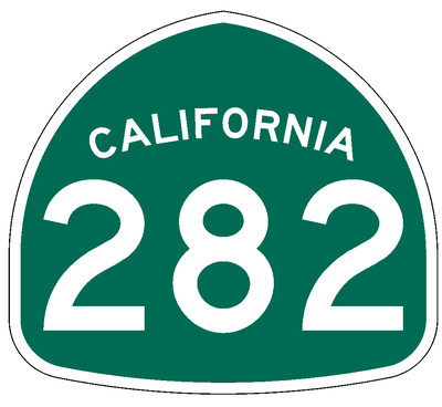 California State Route 282 Sticker Decal R1029 Highway Sign Road Sign ...