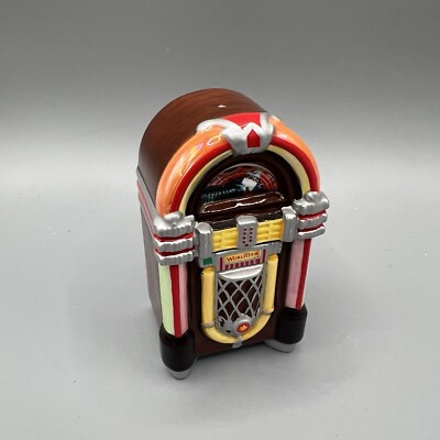 Wurlitzer Jukebox Ceramic Stacking Salt Pepper Shakers 90s | eBay
