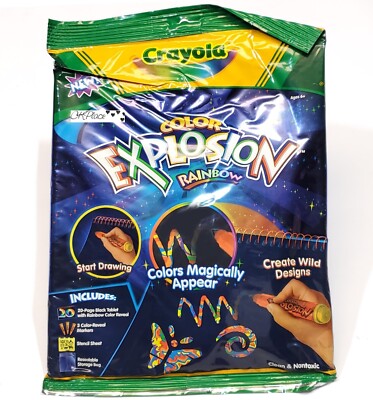 Crayola Color Explosion Rainbow Markers 2005 | eBay