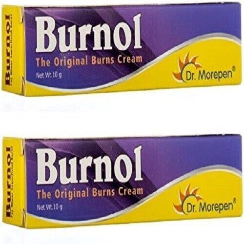 First Aid Antiseptic Cream Burnol - Burns Cuts Bruises Wounds 20g (Pack ...