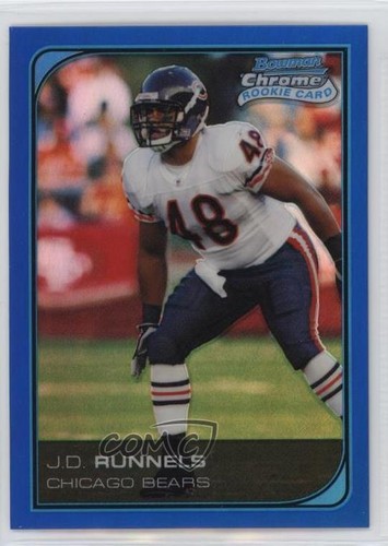 2006 Bowman Chrome Blue Refractor /150 JD Runnels #90 Rookie RC | eBay