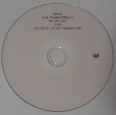 Clipse feat. Pharrell Williams - Mr Me Too - U.S. promo dvd | eBay