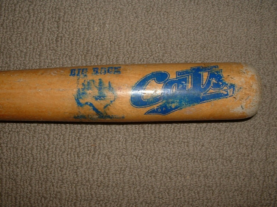 Fort Worth Texas Cats United League Wooden Baseball Bat BIG BOCE | eBay