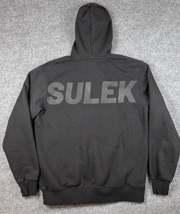 Sam Sulek Heavyweight Training Hoodie Mens M Black Pullover Gym Body ...