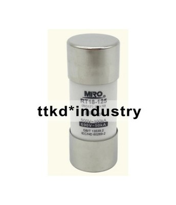 10PCS NEW RT18-125 R017 20A Fuse 22x58mm 500V-100kA | eBay