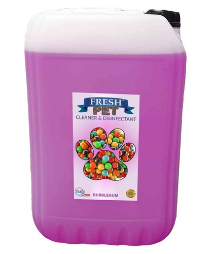 Fresh Pet® Anti Bacterial Disinfectant Cleaner 25L Drum Bubblegum | eBay