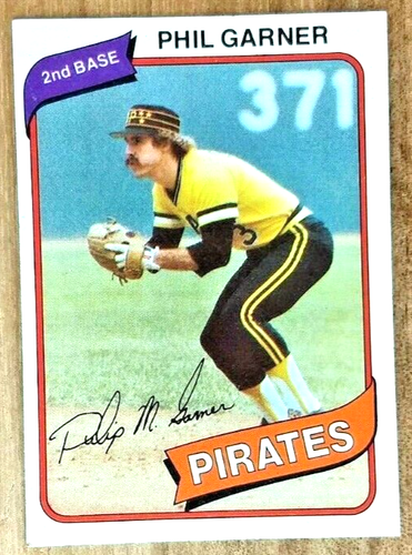 1980 TOPPS PHIL GARNER CARD#118 NM-MT PITTSBURGH PIRATES OAKLAND A'S ...