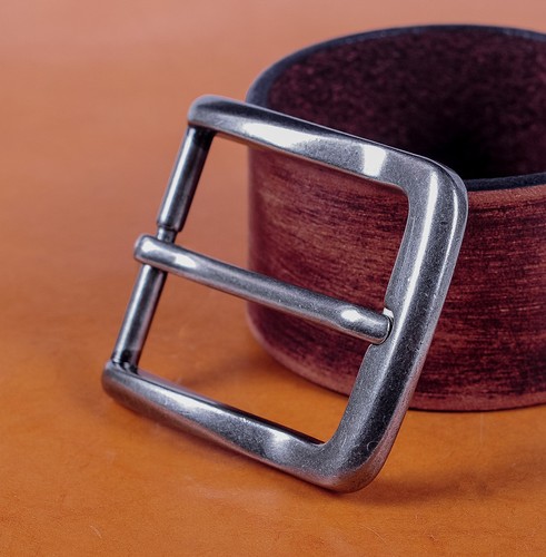 Rectangular Single Prong Pin Belt Buckle Fits 1 1/2" Belts Straps Fix ...