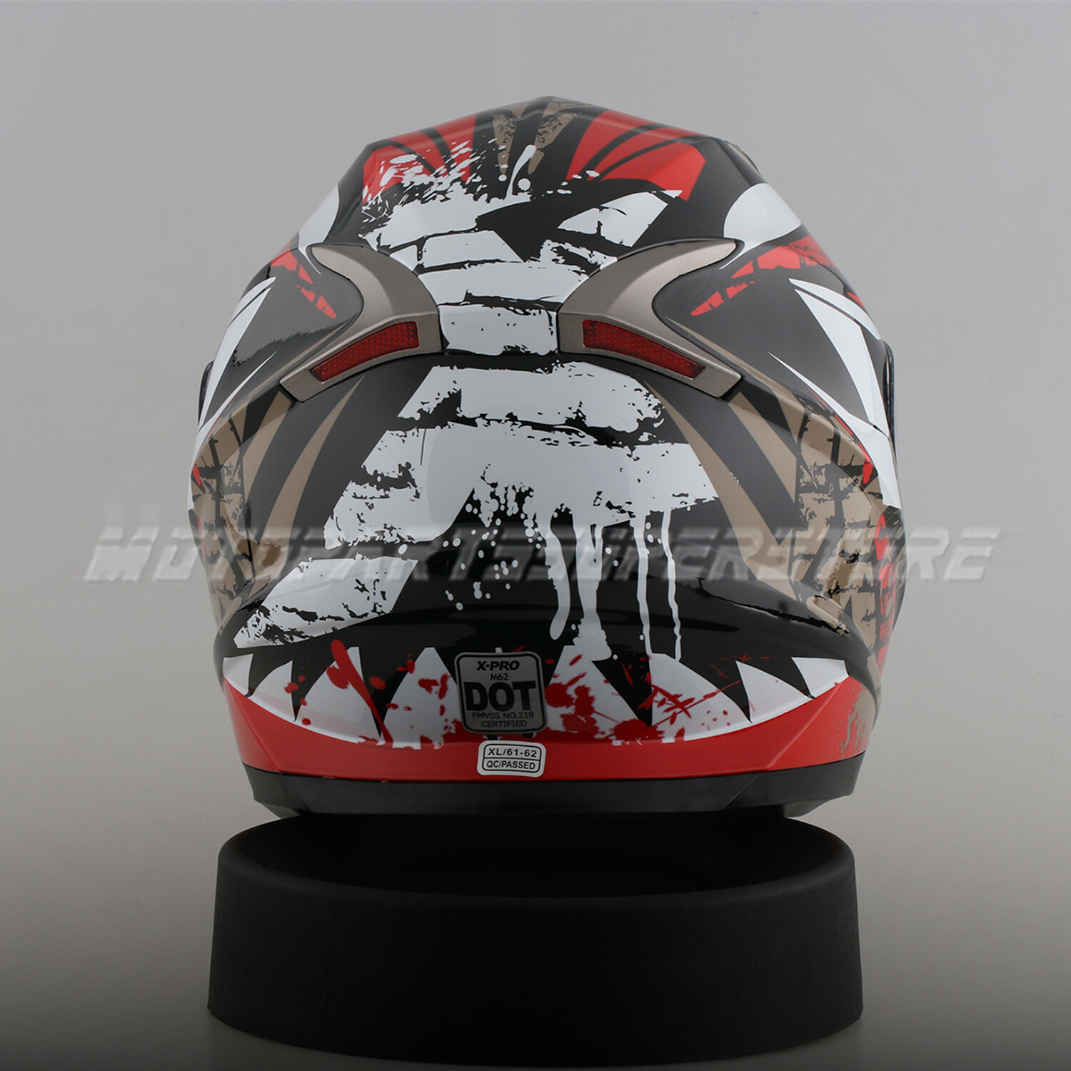 X-Pro Motorcycle Full Face Helmet Adult Street Bike Helmets DOT ...