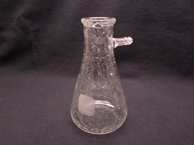 CORNING PYREX 250mL Glass Heavy Wall Graduated Filter Flask Sidearm ...