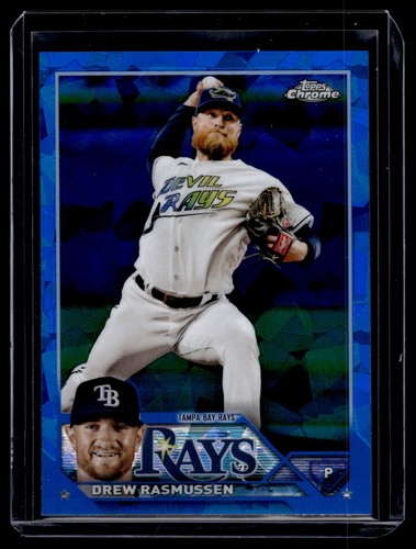 Drew Rasmussen 2023 Topps Chrome Sapphire Card #449 | eBay
