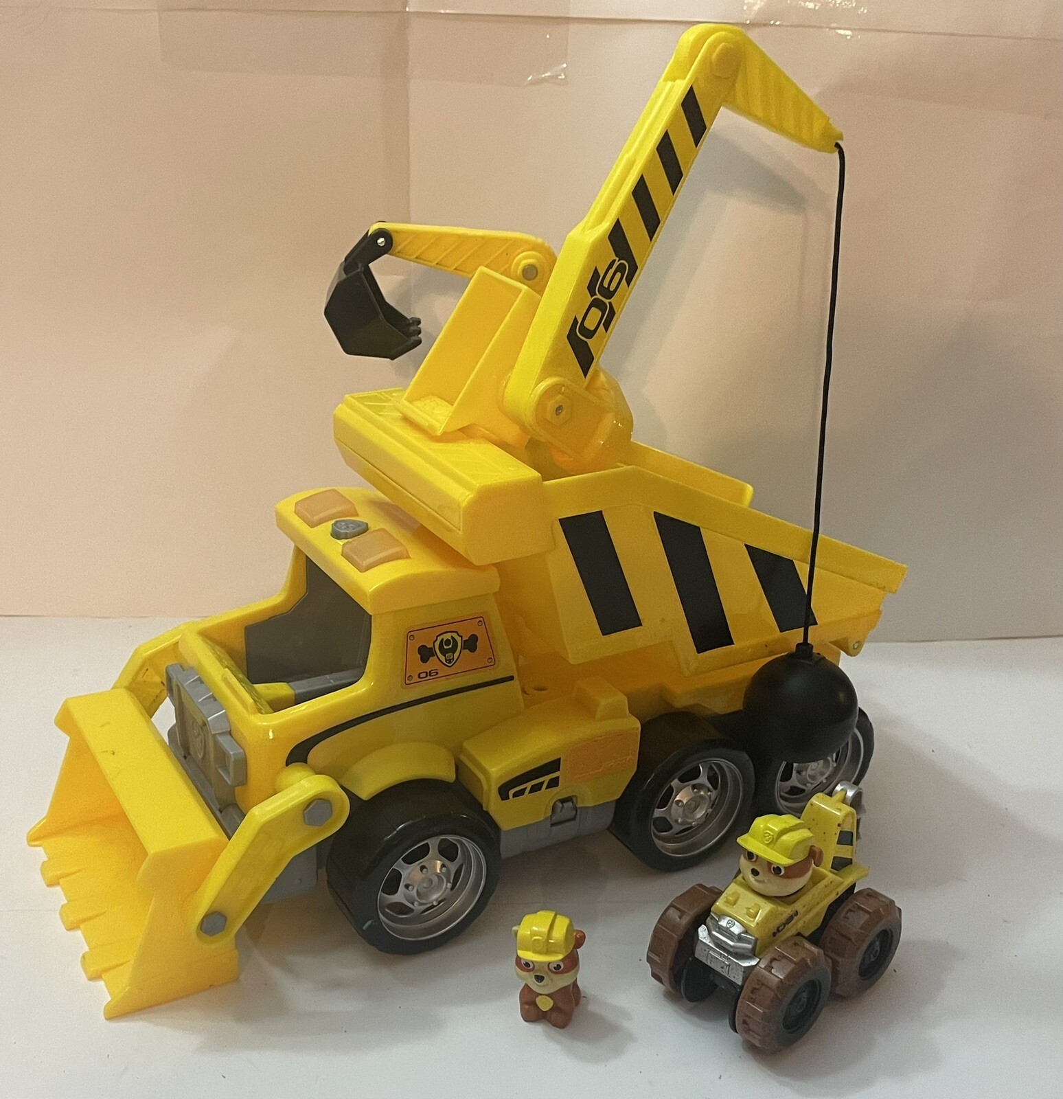 Paw Patrol Rubble’s Ultimate Rescue Construction Truck Lights & Sound ...
