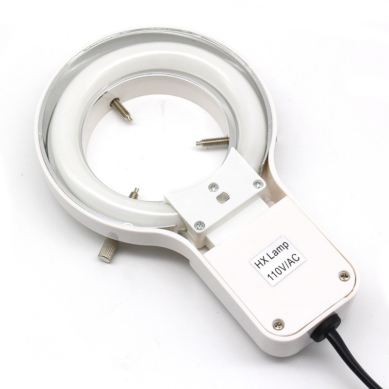 Stereo Microscope 8W Fluorescent Ring Lamp Light Illuminator 64mm Inner ...