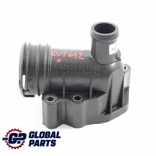 Thermostat Housing Pipe Mercedes W204 W212 OM642 thermostat Flange ...