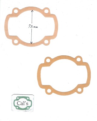 HUSKY -HUSQVARNA Motorcycle Engine BASE Gaskets, Set of 2. '80-'02 ...