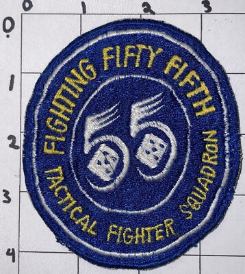 Vietnam War USAF Fighting Fifty Fifth 55th Tactical Fighter Squadron ...
