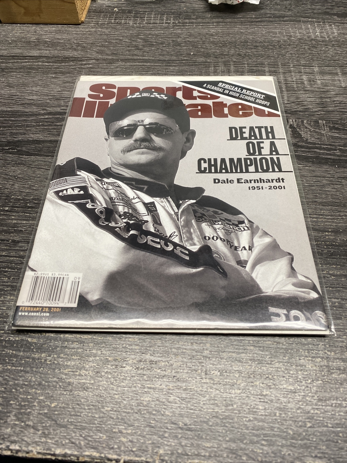 Dale Earnhardt Death of a Champion Sports Illustrated Feb 26 2001 no ...