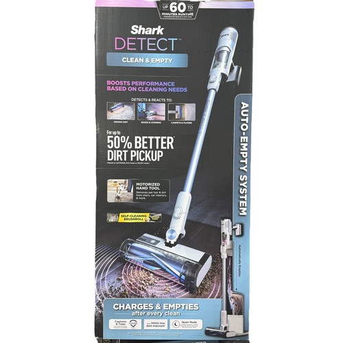 Shark Detect Pro Auto-Empty Bagless Cordless HEPA Filter Stick Vacuum ...