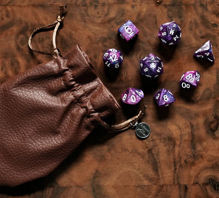 Vox Machina LVM Dice Set 8 Die Hard d20 Purple + Critical Role PU ...
