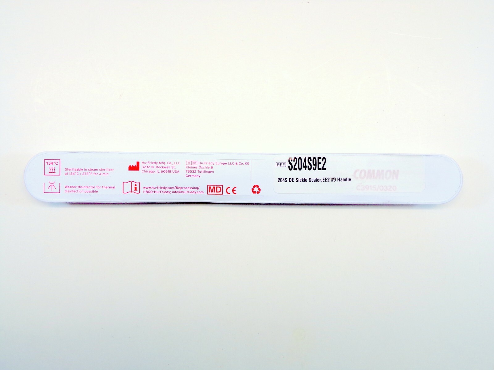 Dental Scaler Sickle No 204 S204S9E2 HU FRIEDY | eBay