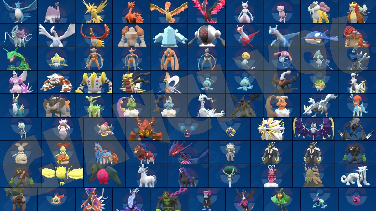 List All The Legendary Pokemon - Infoupdate.org