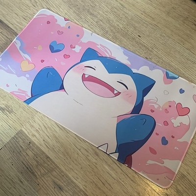 Snorlax Rubber Playmat Play Mat For Tcg Trading Card Game Pokemon ...