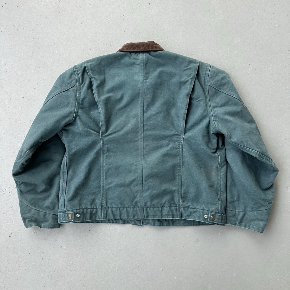 Vintage Carhartt Detroit Jacket Womens Sherpa Lined Size XL WJ097 DTL ...