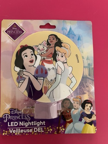 Disney Ultimate Princess Night Light Plug in LED Rotary Shade Lamp ...