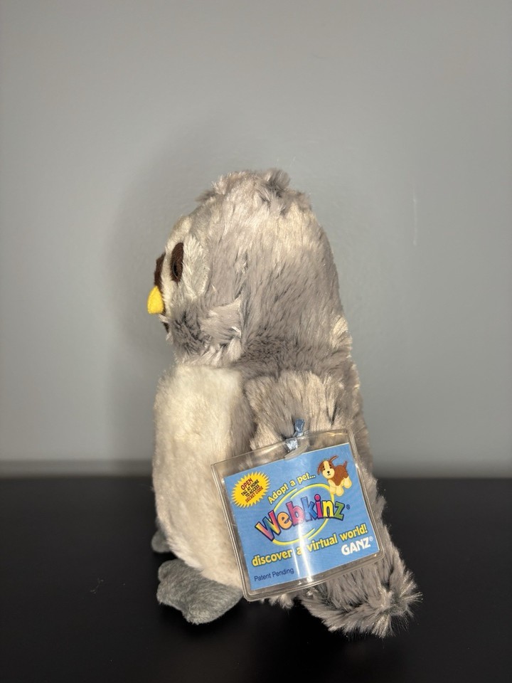 Webkinz Grey Owl New with Sealed Unused Code Tag * 01/2009 | eBay