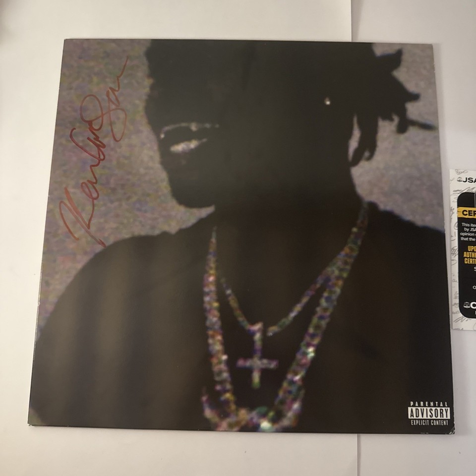 Ken Carson Signed A Great Chaos Vinyl Cover JSA COA AUTOGRAPHED CARTI ...