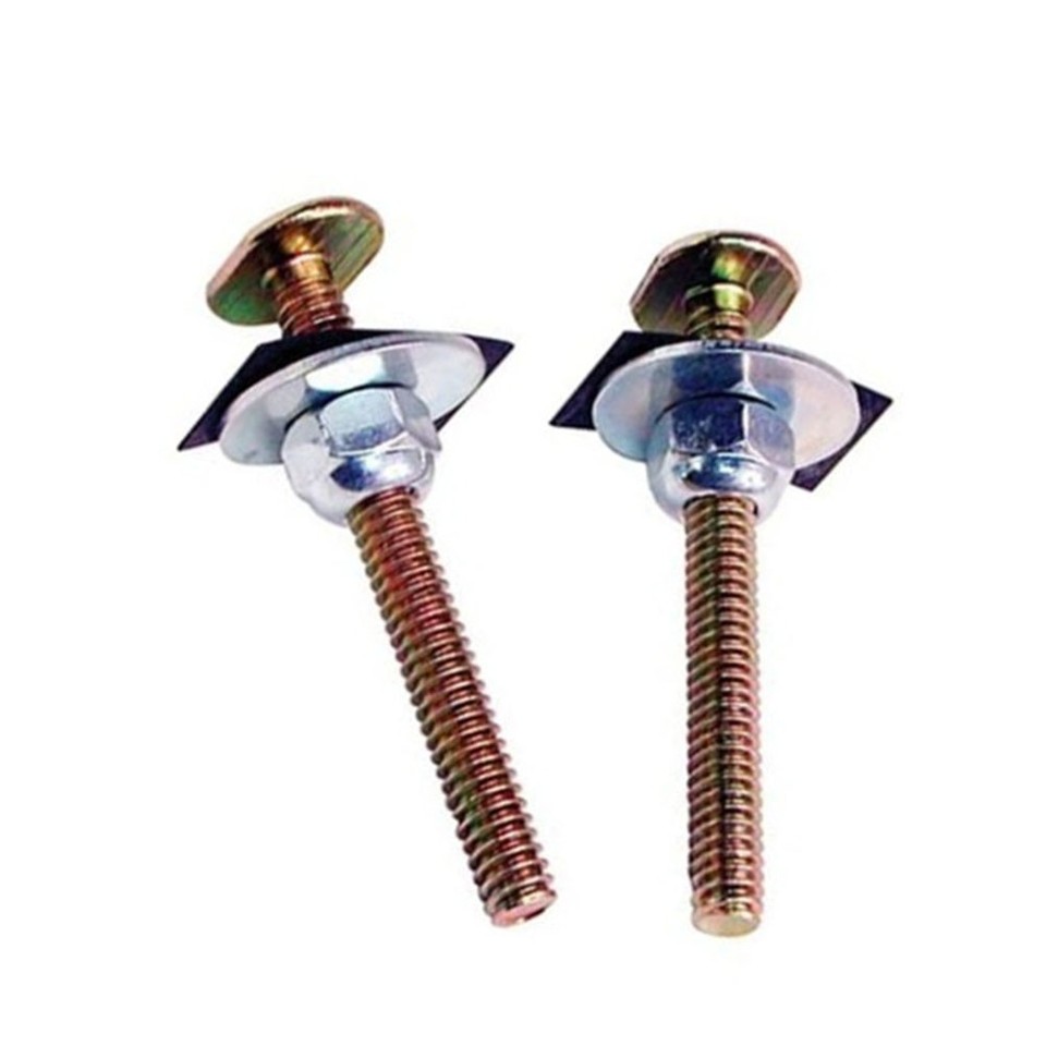 6 Pcs Toilet Accessories Parts Fastener Bolt Bathroom Repair Screw ...